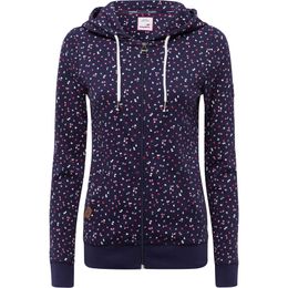 Kangaroos Sweatjacke Damen Gr&ouml;&szlig;e XXL marine / pink / rosa / wei&szlig;