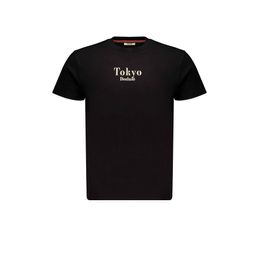 Deeluxe T-Shirt 'Makoto' Herren Gr&ouml;&szlig;e M hellblau / rosa / schwarz / wei&szlig;