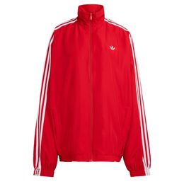 adidas originals Jacke 'Firebird Adilenium' Damen Gr&ouml;&szlig;e 5XL/6XL rot / wei&szlig;
