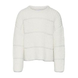 Vero Moda Girl Pullover 'SHILA' M&auml;dchen Gr&ouml;&szlig;e 146/152 silber / wei&szlig;