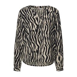 Street One Bluse Damen Gr&ouml;&szlig;e M beige / schwarz