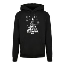 F4NT4STIC Sweatshirt 'Star Wars Christmas Tree' Herren Gr&ouml;&szlig;e XS schwarz / wei&szlig;