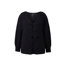 MIAMODA Strickjacke Damen Gr&ouml;&szlig;e L/XL schwarz