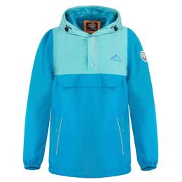 Normani Outdoorjacke 'Nenana' Jungen Gr&ouml;&szlig;e 134/140 t&uuml;rkis / azur