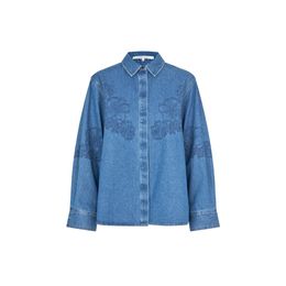 Second Female Bluse 'Cornelia' Damen Gr&ouml;&szlig;e XL blue denim
