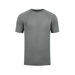 Smilodox T-Shirt Delian Casual Fit Herren Gr&ouml;&szlig;e S grau