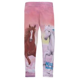 Miss Melody Leggings M&auml;dchen Gr&ouml;&szlig;e 140/146 mischfarben / rosa