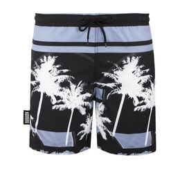 GUGGEN Mountain Badeshorts 'Boardshorts 2148' Herren Gr&ouml;&szlig;e L schwarz