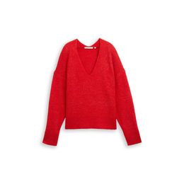 Tom Tailor Denim Pullover Damen Gr&ouml;&szlig;e M rot