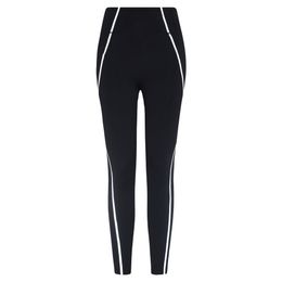 Born Living Yoga Sporthose 'Luna' Damen Gr&ouml;&szlig;e XL schwarz / wei&szlig;