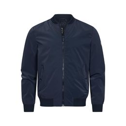 INDICODE Jeans Jacke ' Ignam ' Herren Gr&ouml;&szlig;e S dunkelblau / wei&szlig;