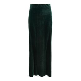 Apricot Soft Velvet Maxi Skirt ' ' Damen Gr&ouml;&szlig;e 38 gr&uuml;n