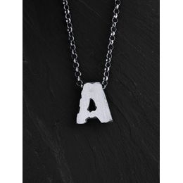 Reytel Kette 'Letter A' Herren Gr&ouml;&szlig;e 45 cm silber