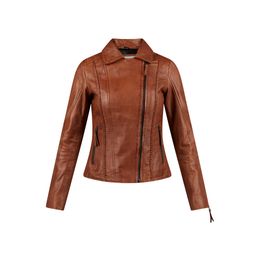 7eleven Lederjacke 'SEJady' Damen Gr&ouml;&szlig;e XL cognac