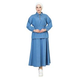 Modamihram Set Damen Gr&ouml;&szlig;e 44 blue denim