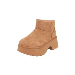 Ital-Design Boots Damen Gr&ouml;&szlig;e 41 camel Winterschuhe