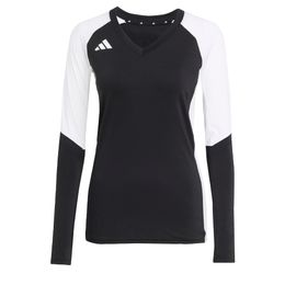 adidas Performance Trikot 'Quickset Long Sleeve Volleyball' Damen Gr&ouml;&szlig;e XL schwarz / wei&szlig;