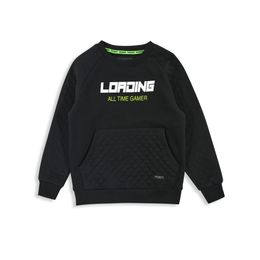 Threadboys Sweatshirt 'Illinois' Jungen Gr&ouml;&szlig;e 122/128 kiwi / schwarz / wei&szlig;