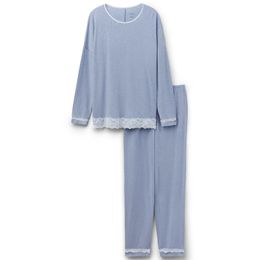 Intimissimi Pyjama Damen Gr&ouml;&szlig;e M blau Winterkleid