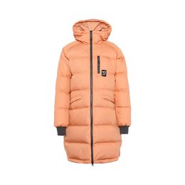 KARI TRAA Mantel 'Rongve' Damen Gr&ouml;&szlig;e XS apricot / schwarz Wintermantel