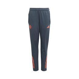 adidas Performance Sporthose Jungen Gr&ouml;&szlig;e 164 dunkelgrau / hellrot