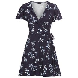 Laura Scott Kleid Damen Gr&ouml;&szlig;e 36 navy / wei&szlig; Winterkleid