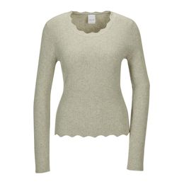 Madeleine Mode Madeleine Pullover Damen Gr&ouml;&szlig;e L silbergrau