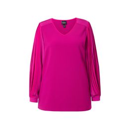 Ulla Popken Tunika Damen Gr&ouml;&szlig;e XL/XXL magenta