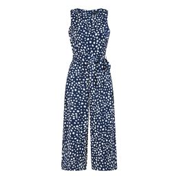 Mela London Jumpsuit Damen Gr&ouml;&szlig;e M navy / wei&szlig;