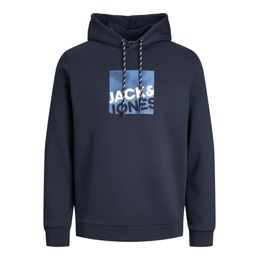 Jack & Jones Jack & Jones Sweatshirt 'JCOLogan' Herren Gr&ouml;&szlig;e XS blau / marine / wei&szlig;