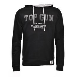 Top Gun Sweatshirt Herren Gr&ouml;&szlig;e XXL grau / schwarz