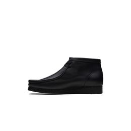 Clarks Schn&uuml;rschuhe 'Wallabee' Herren Gr&ouml;&szlig;e 45 schwarz