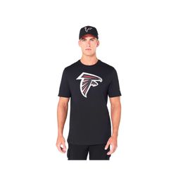 New Era T-Shirt 'NFL Atlanta Falcons' Herren Gr&ouml;&szlig;e S dunkellila / schwarz / wei&szlig;