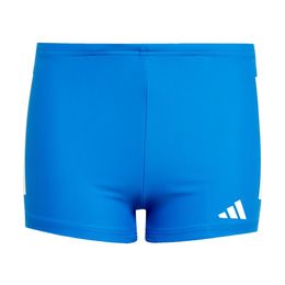 adidas Performance Sportbadeshorts '3-Stripes Swim Boxers' Jungen Gr&ouml;&szlig;e 152 royalblau / wei&szlig;