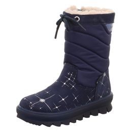 Superfit Stiefel 'FLAVIA' Jungen Gr&ouml;&szlig;e 35 navy / wei&szlig;