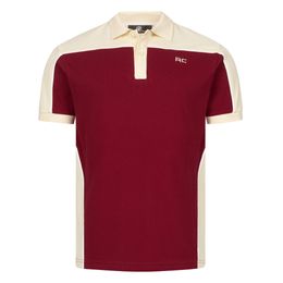 Rock Creek Shirt Herren Gr&ouml;&szlig;e XXL hellbeige / weinrot