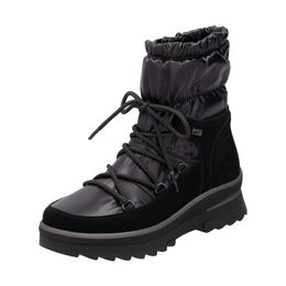 Remonte Schn&uuml;rstiefelette Damen Gr&ouml;&szlig;e 40 schwarz Winterschuhe