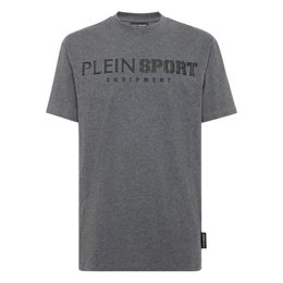 Plein Sport T-Shirt 'Statet' Herren Gr&ouml;&szlig;e 5XL grau / dunkelgrau