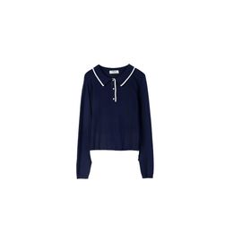 Camomilla Italia Pullover 'Maros' Damen Gr&ouml;&szlig;e XXXL navy / wei&szlig;