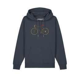 Watapparel Sweatshirt ' Fahrrad ' Herren Gr&ouml;&szlig;e S anthrazit / mischfarben