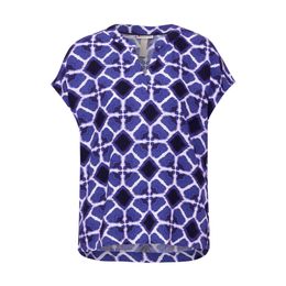 Street One Bluse Damen Gr&ouml;&szlig;e XL blau / pastelllila / schwarz