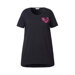 Angel of Style Shirt Damen Gr&ouml;&szlig;e 7XL pink / schwarz / wei&szlig;