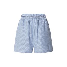 Pepe Jeans Shorts 'Donovan' Damen Gr&ouml;&szlig;e 42 taubenblau / wei&szlig;