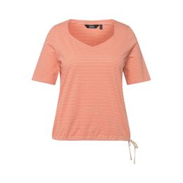 Ulla Popken Shirt Damen Gr&ouml;&szlig;e M/L hellorange