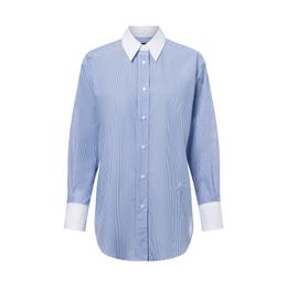 BOSS Bluse 'Badina' Damen Gr&ouml;&szlig;e XS hellblau / wei&szlig;