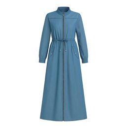 Modamihram Kleid Damen Gr&ouml;&szlig;e 38 blue denim Winterkleid