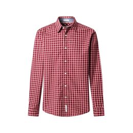 Pepe Jeans Hemd 'Capel' Herren Gr&ouml;&szlig;e XS knallrot / wei&szlig;