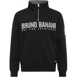 Bruno Banani Sweatshirt 'Andrews' Herren Gr&ouml;&szlig;e XXL schwarz / wei&szlig;