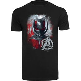 F4NT4STIC T-Shirt 'Marvel Avengers Endgame Ant-Man Brushed' Herren Gr&ouml;&szlig;e L grau / graphit / blutrot / schwarz