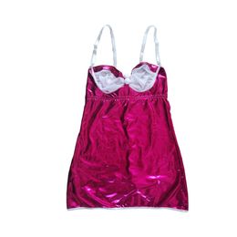 Andalea Neglig&eacute;e 'Wetlook-Chemise Samantha' Damen Gr&ouml;&szlig;e 38/40 neonpink
